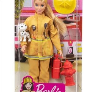 Mattel | Toys | Barbie Careers Firefighter Doll Playset | Poshmark